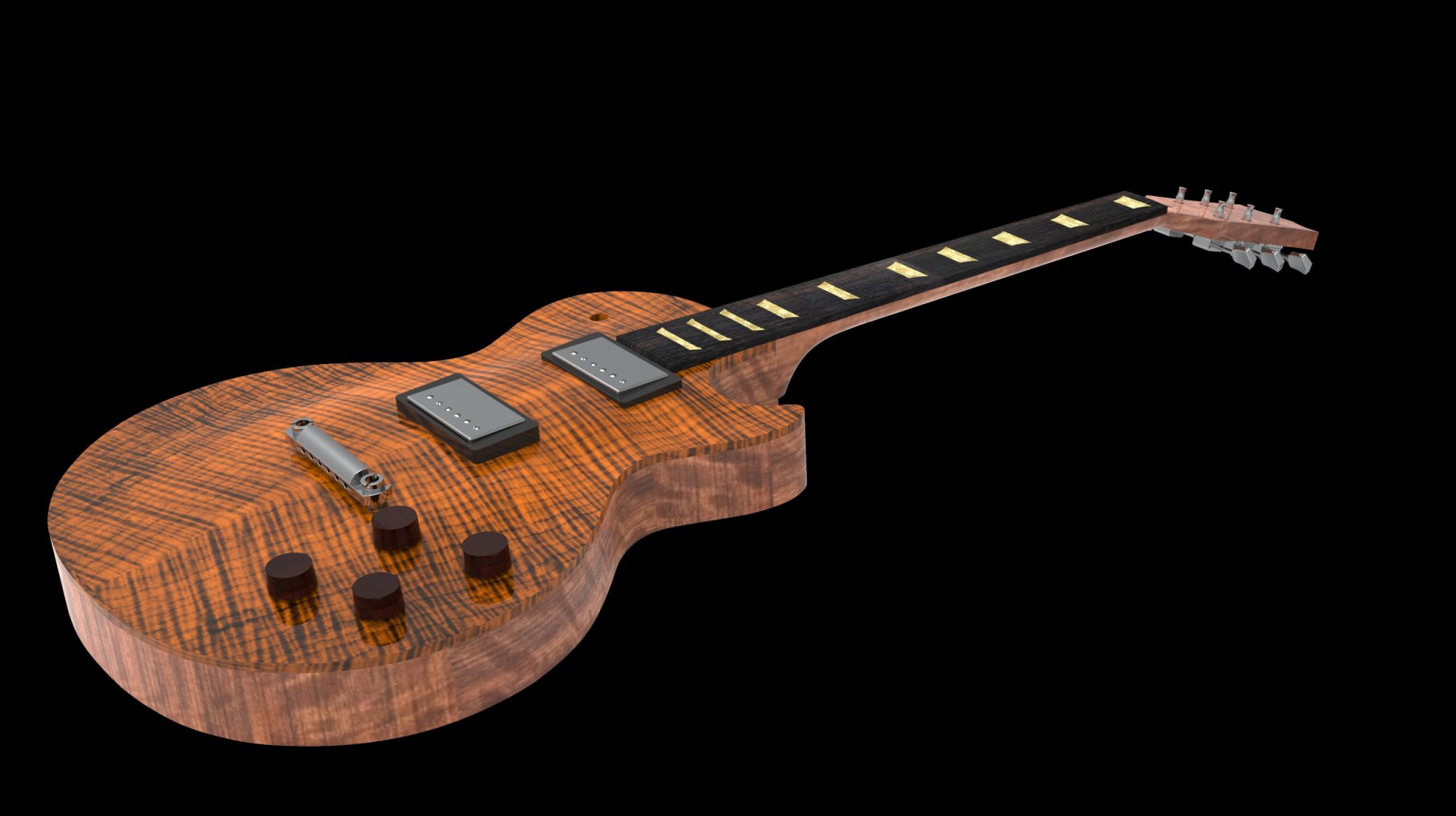 Guitar 3D Modeling with Fusion 360, Solidworks and Mastercam